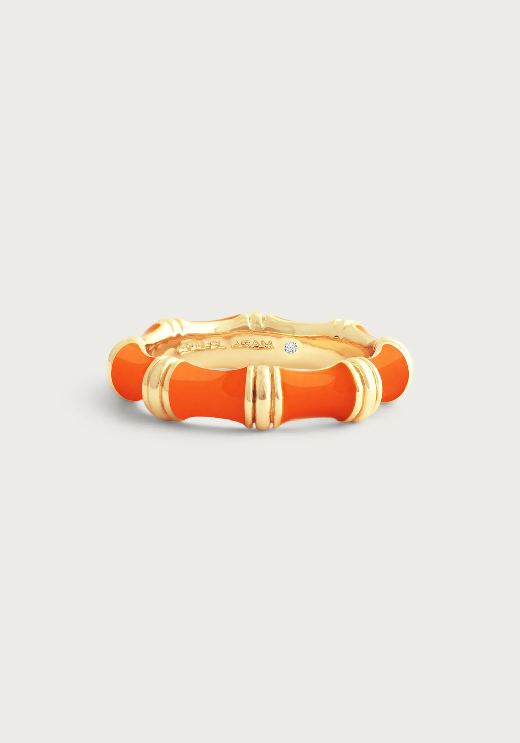 Bamboo Enameled Ring – Anabel Aram