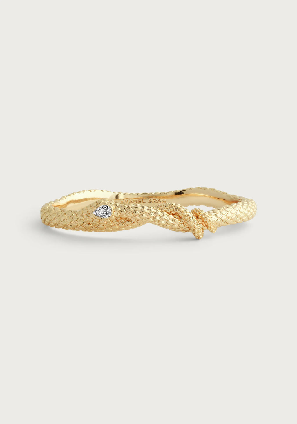 Serpent Hinged Bangle – Anabel Aram