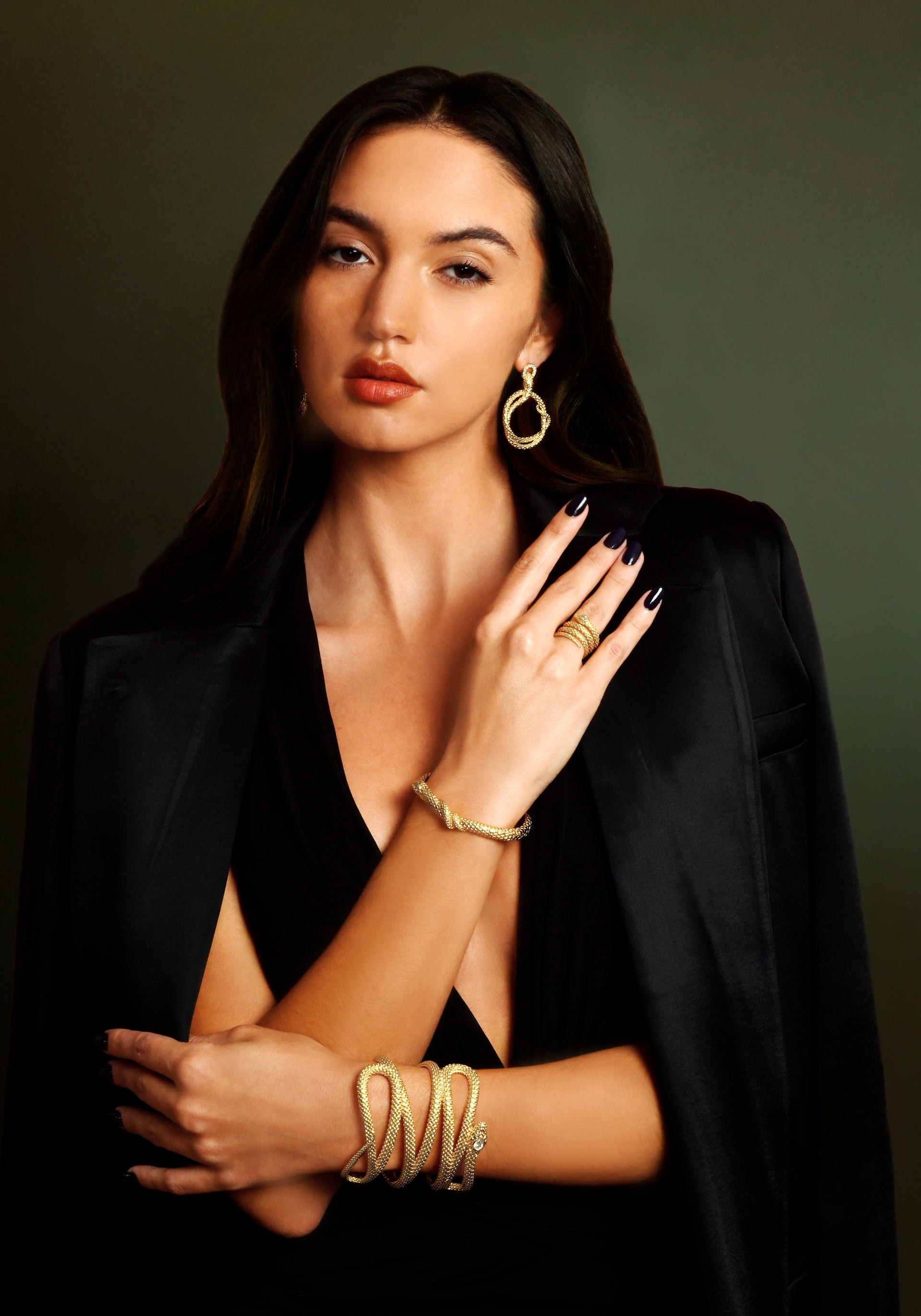 Serpent Wrap Ring – Anabel Aram