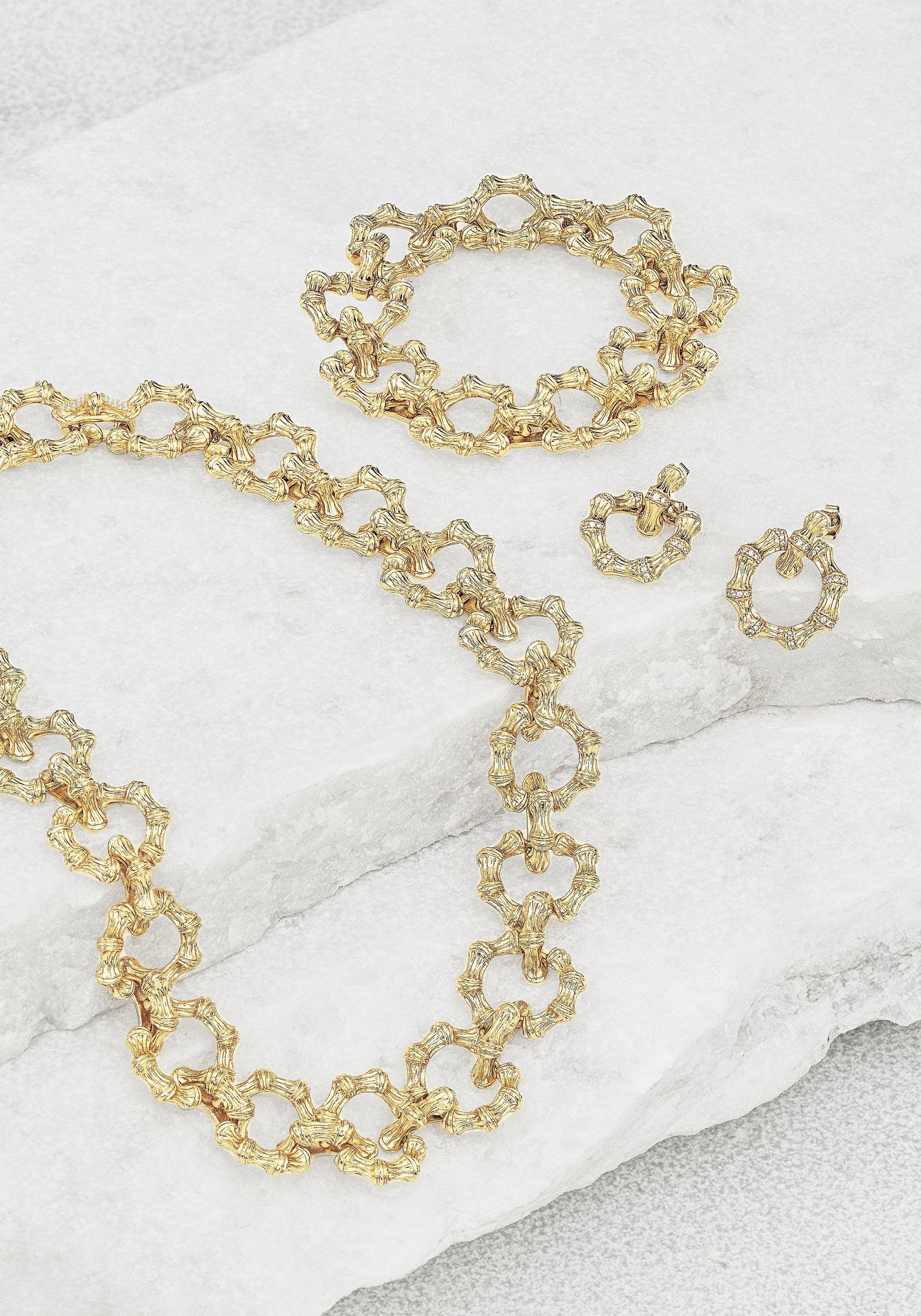 Bamboo Chain Necklace – Anabel Aram