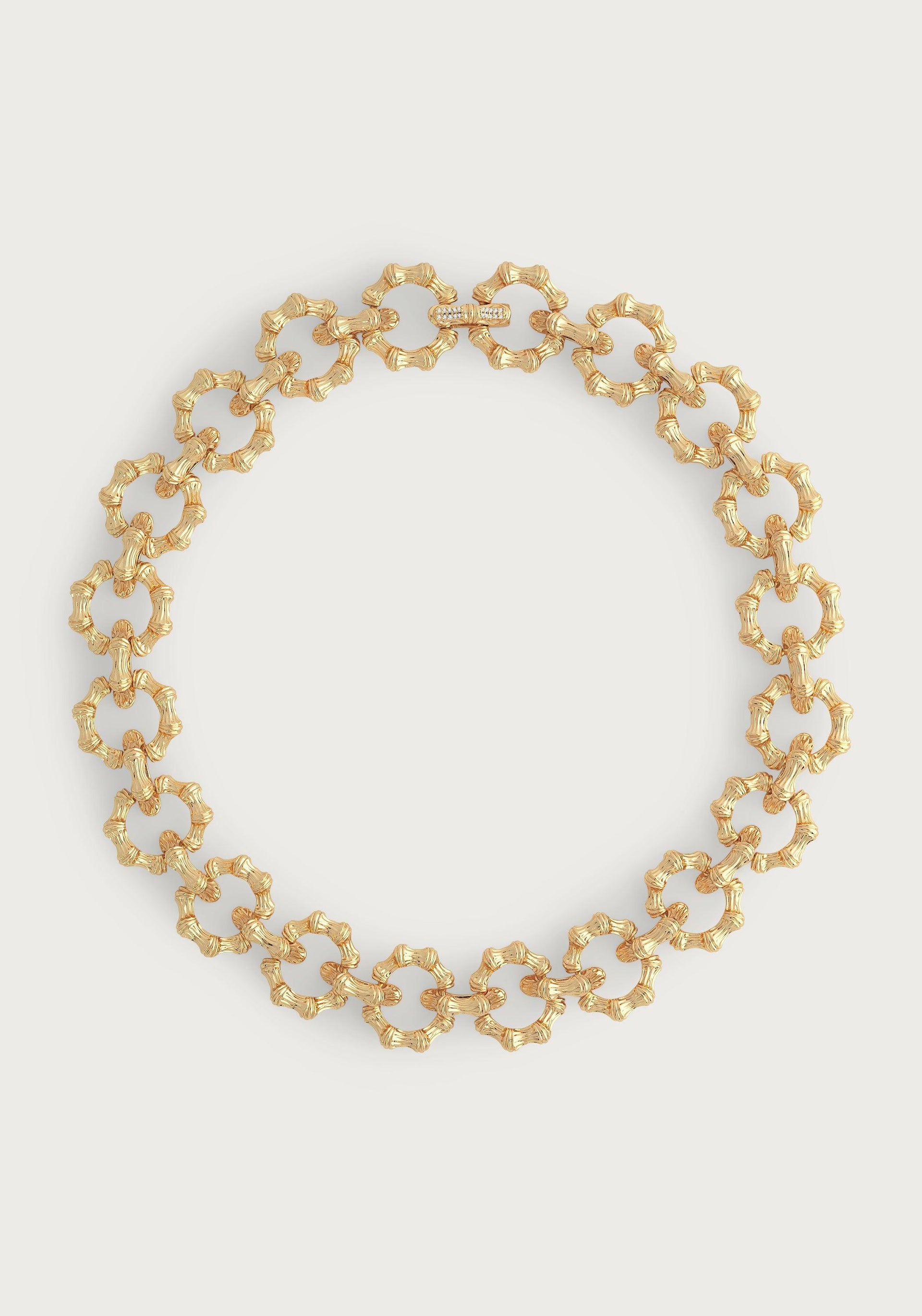 Bamboo Chain Necklace – Anabel Aram