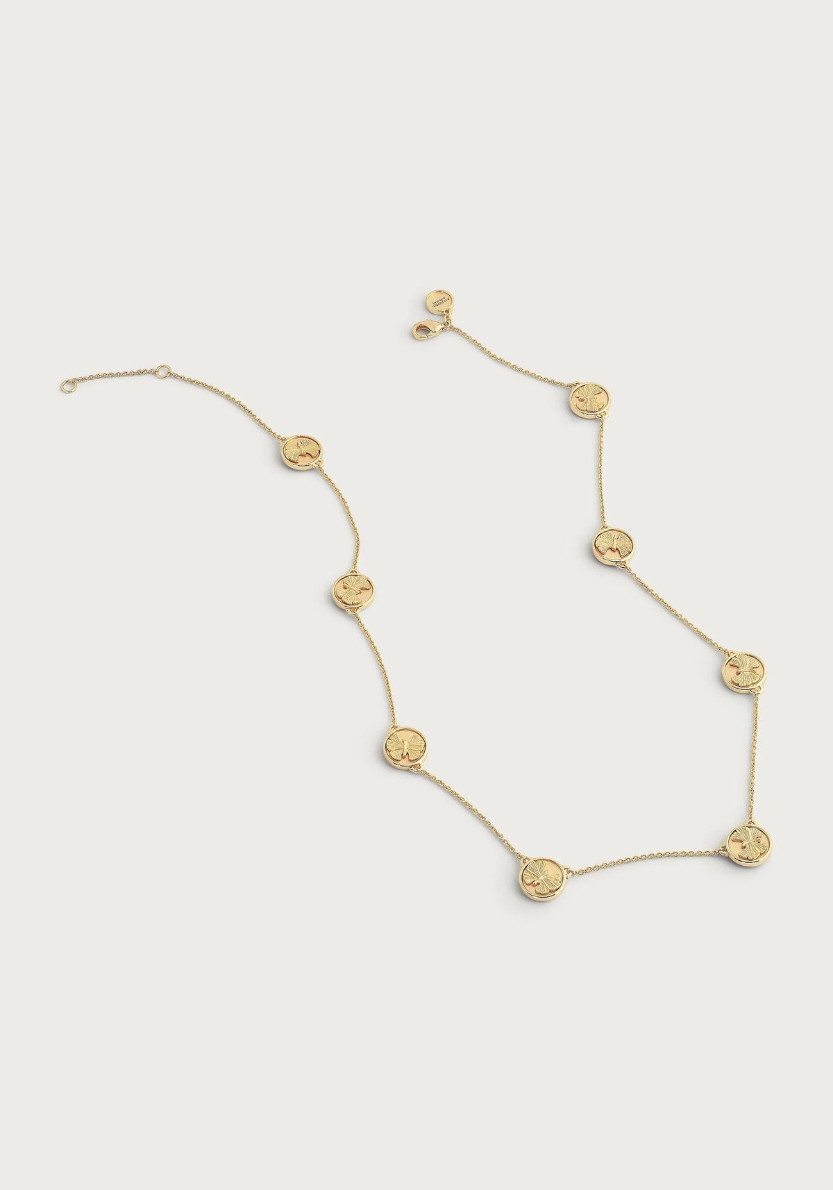 Butterfly Coin Station Necklace – Anabel Aram