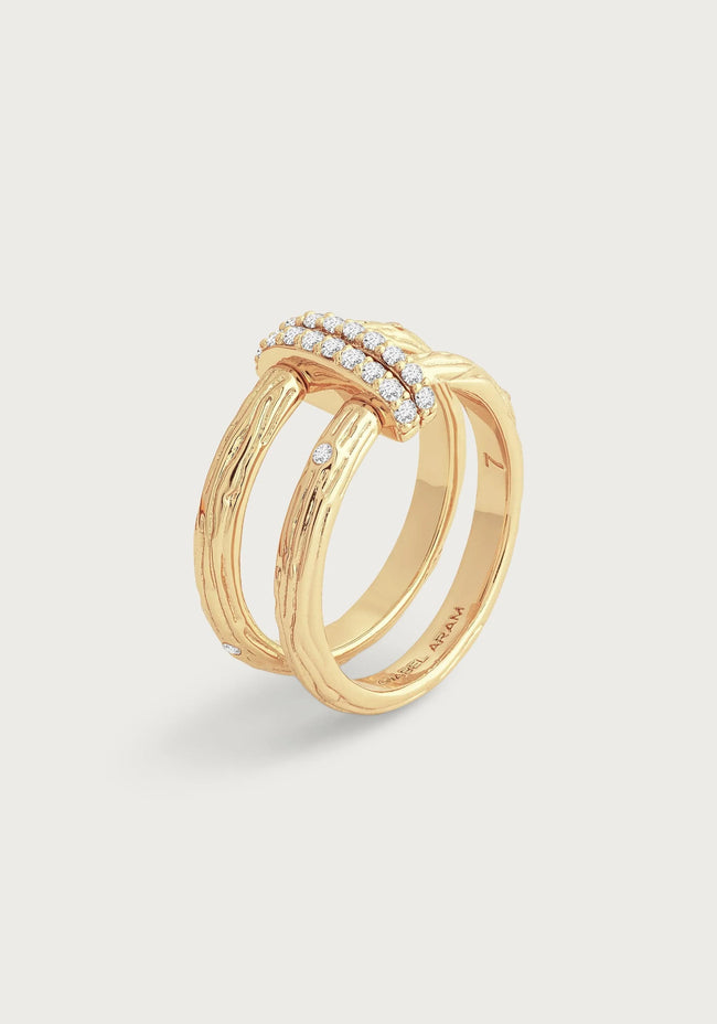Nature Inspired Luxury Rings | 18K Gold Plated Designer Rings – Anabel Aram