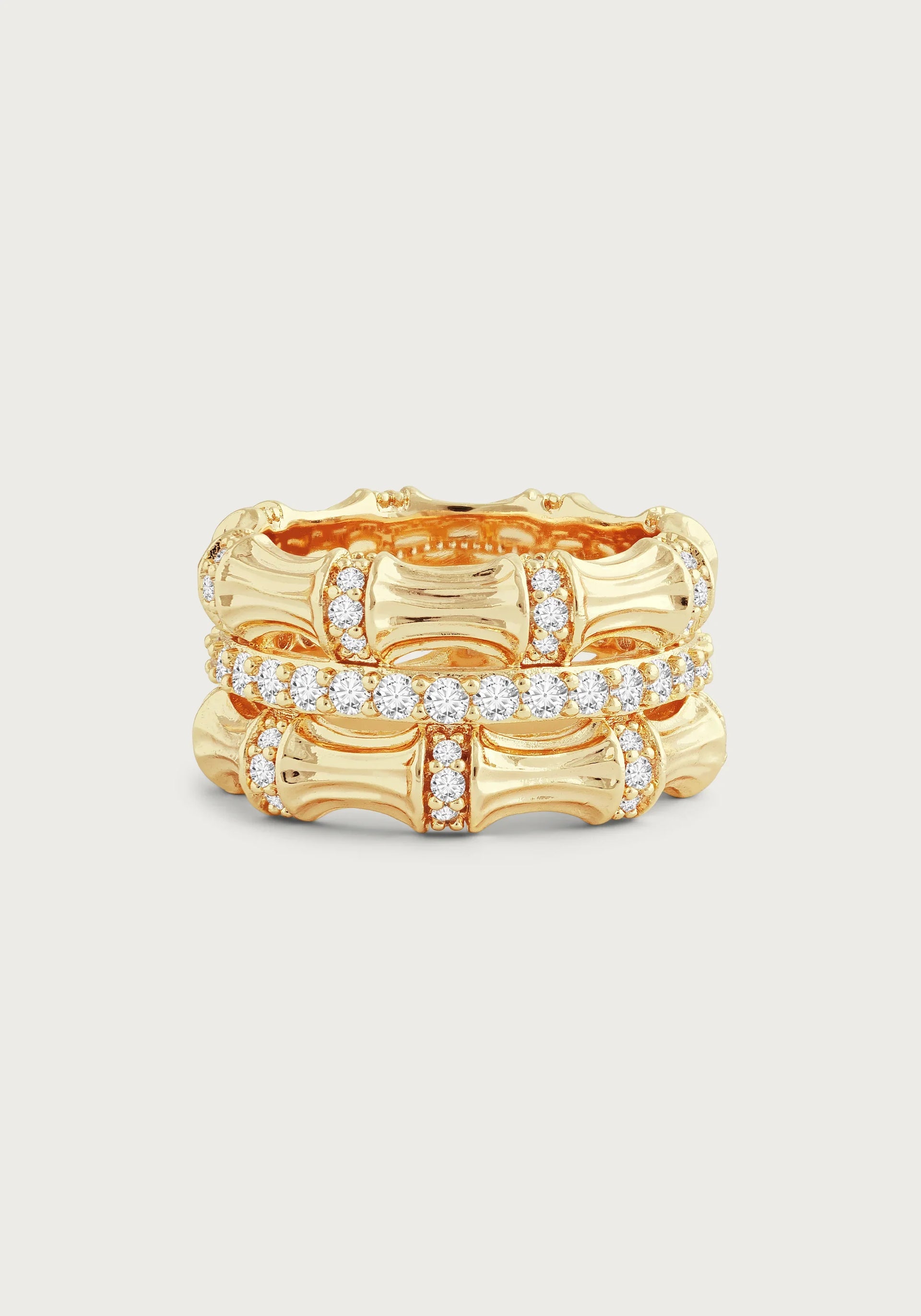 Bamboo Stack Ring – Anabel Aram